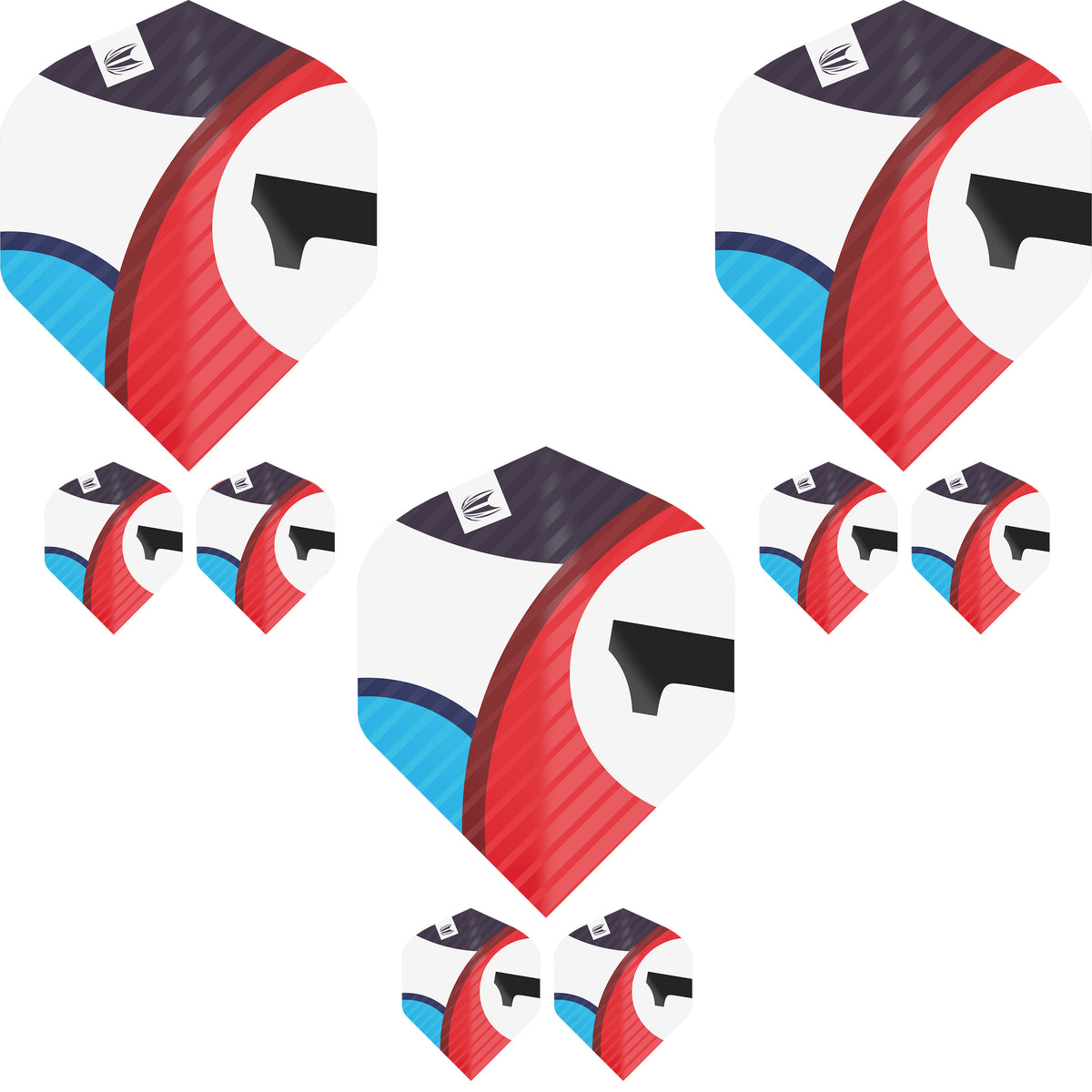 Target Darts Chicane Pro.Ultra Dart Flights - Pack of 3 sets - No2 No6 ...