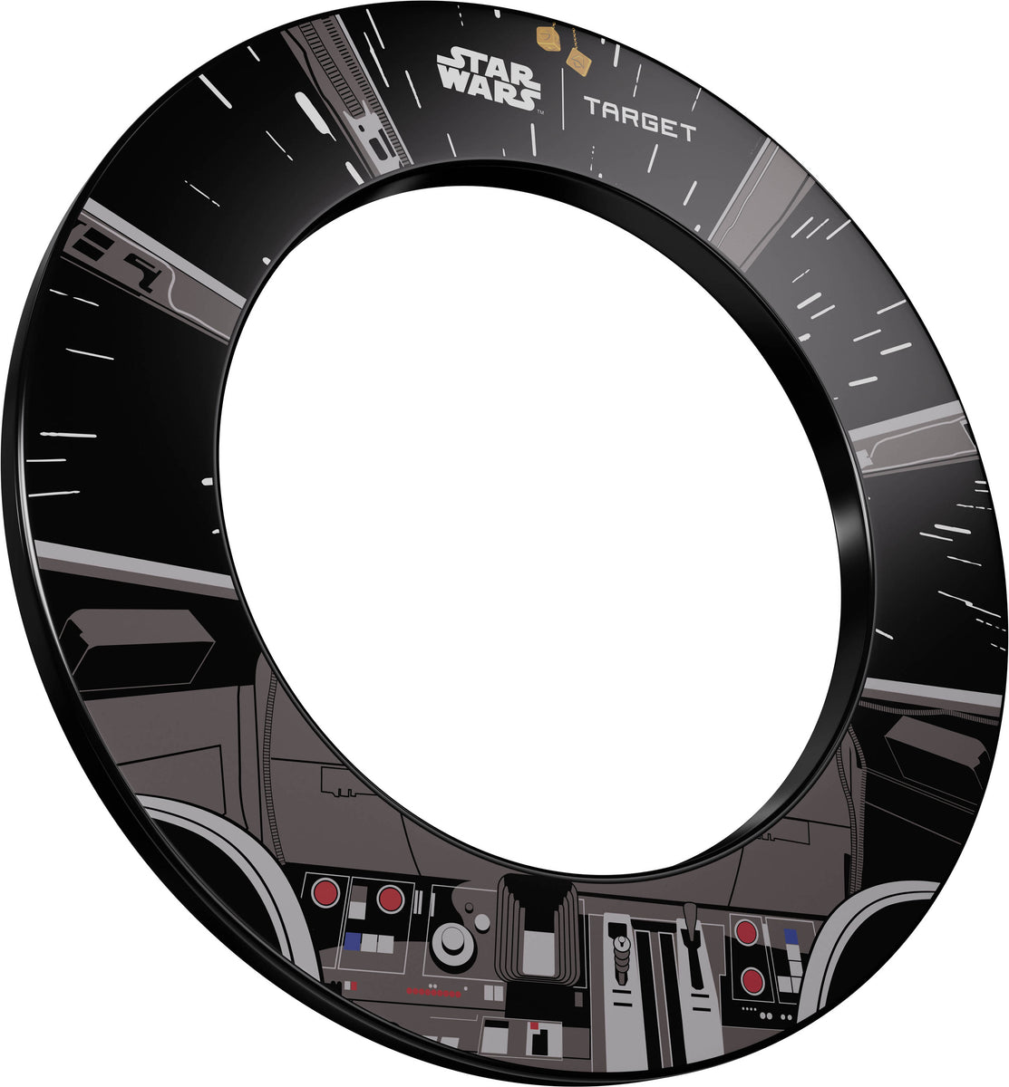 Target Star Wars Millennium Falcon Surround and Dartboard Bundle ...