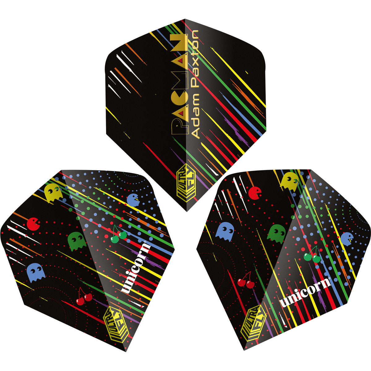 Unicorn Ultrafly.100 - Adam Paxton Dart Flights - Big Wing Shape ...