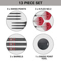 Target Nathan Aspinall - ASP - 95K - Swiss Point - SP 95% Tungsten Dar