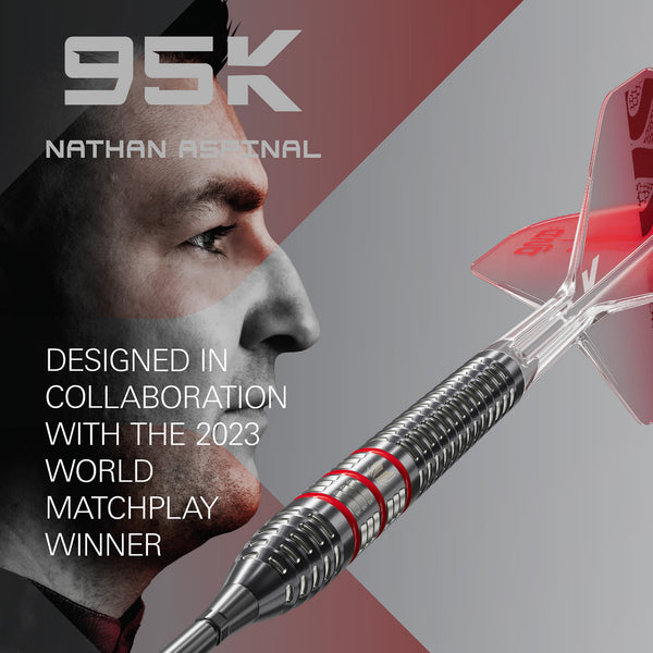 Target Nathan Aspinall - ASP - 95K - Swiss Point - SP 95% Tungsten Dar