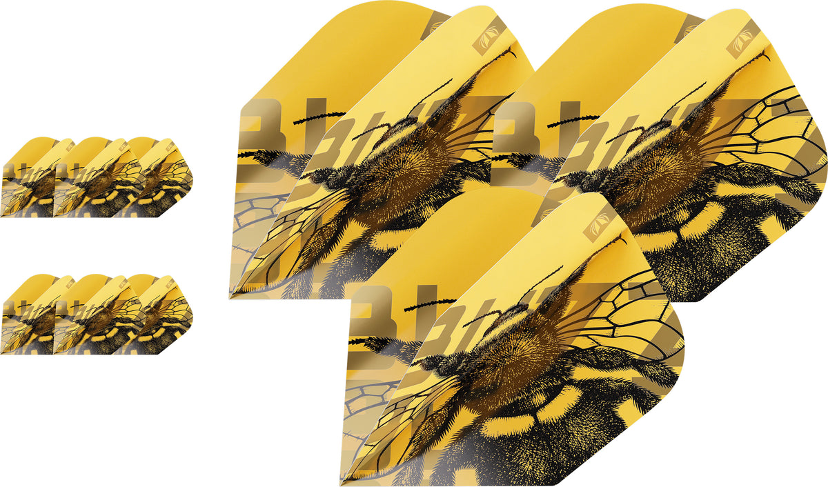 Target Buzz Pro Ultra Bagged Set of 3 Flights - No2 No6 Ten-X – Bully Darts