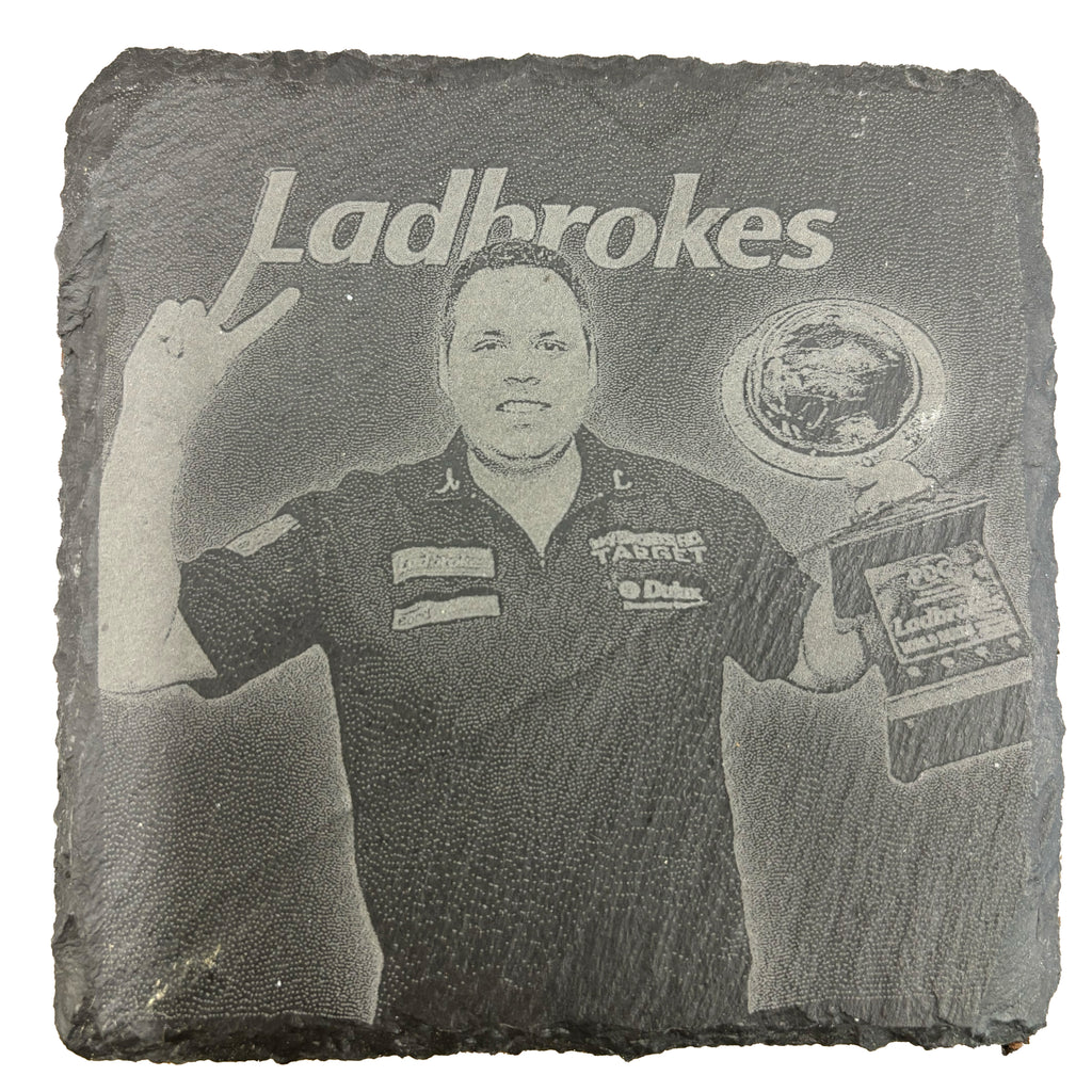 Slate Coaster - Adrian 'Jackpot' Lewis