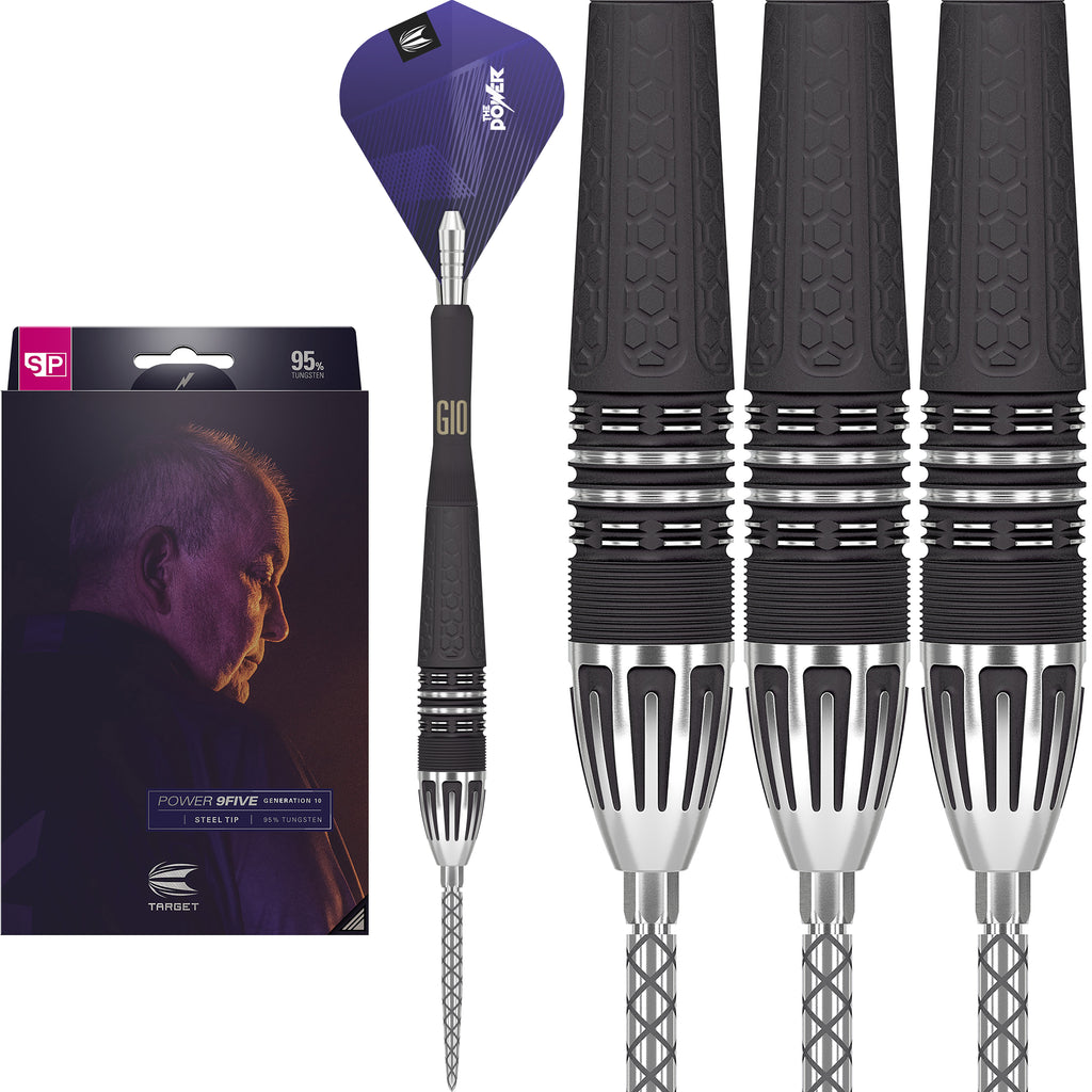 Target Phil Taylor - Power - 9FIVE - G10 - 95% Tungsten Darts - Swiss