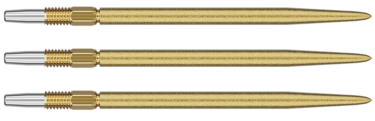 Target Swiss SLK Dart Points - Gold - 30mm 35mm & 42mm - Luke Littler ...