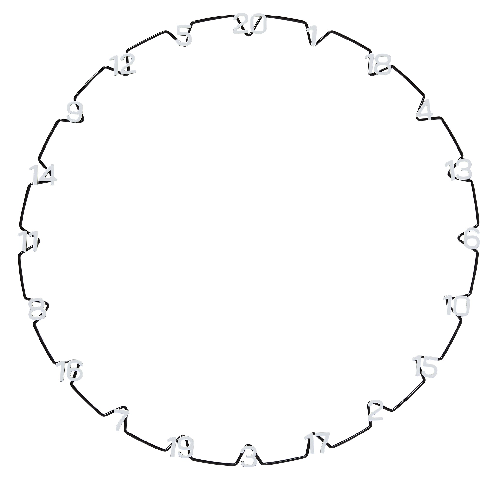 Unicorn Eclipse Ultra-Vis - Horizontal Dartboard Level - Metal Number ...