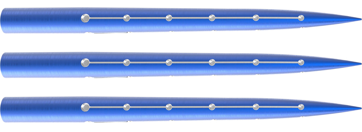 BULL'S Azza Dart Point - Blue - 35mm – Bully Darts