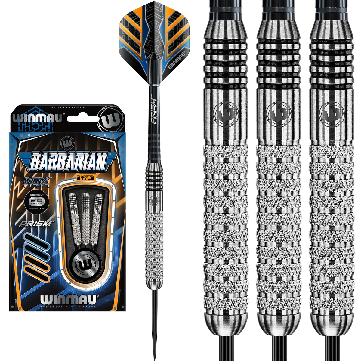 Winmau Barbarian Inox Steel Darts - 20g 22g 24g – Bully Darts